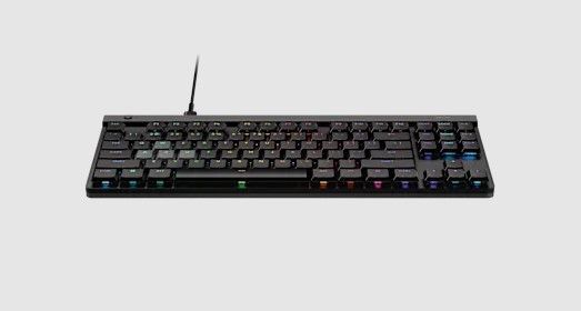 Logitech - Logitech G515 Rapid TKL Gaming Keyboard US, Black
