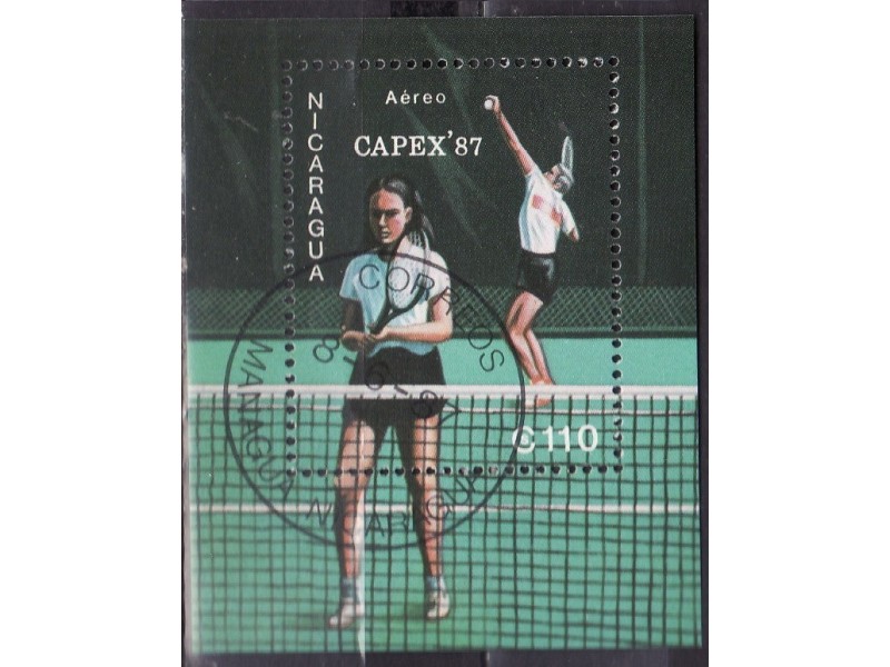 Nikaragva - Bl tenis 1987.