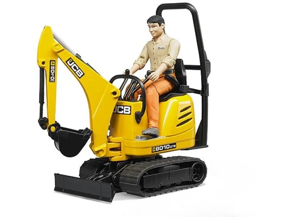 Bruder Rovokopač sa figurom JCB micro 8010CTS