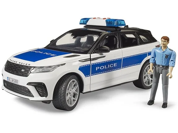 Bruder Džip policijski sa figurom Range Rover Velar