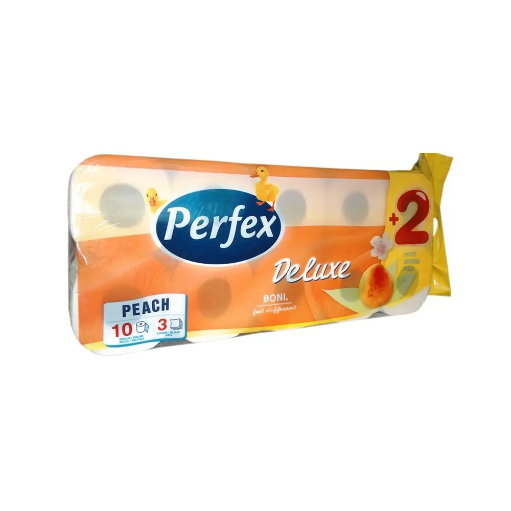 PERFEX Toalet papir breskva 3 sloja 1/10