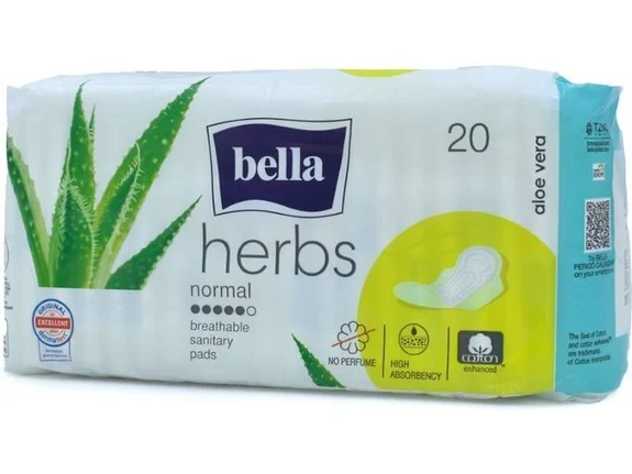 Bella Herbs Aloe higijenski ulošci sa krilcima A20