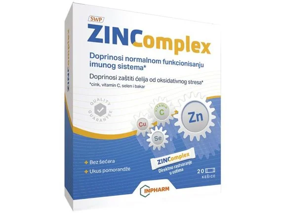 Inpharm ZINComplex za imunitet - 20 kesica