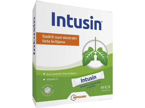 Inpharm Intusin protiv kašlja - 20 kesica