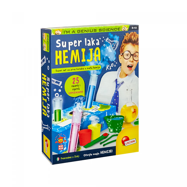 Edukativni set Super Laka Hemija Lisciani 36486