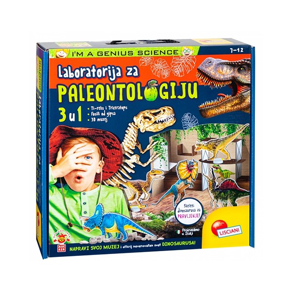 Edukativni set Laboratorija za Paleontologiju Lisciani 52374