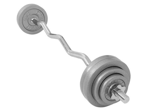 GORILLA SPORTS Kriva EZ šipka sa gvozdenim tegovima (35 kg)
Trening snage nikad nije bio lakši zahvaljujući podesivom setu tegova i šipke
Trening snage nikad nije bio lakši zahvaljujući podesivo...