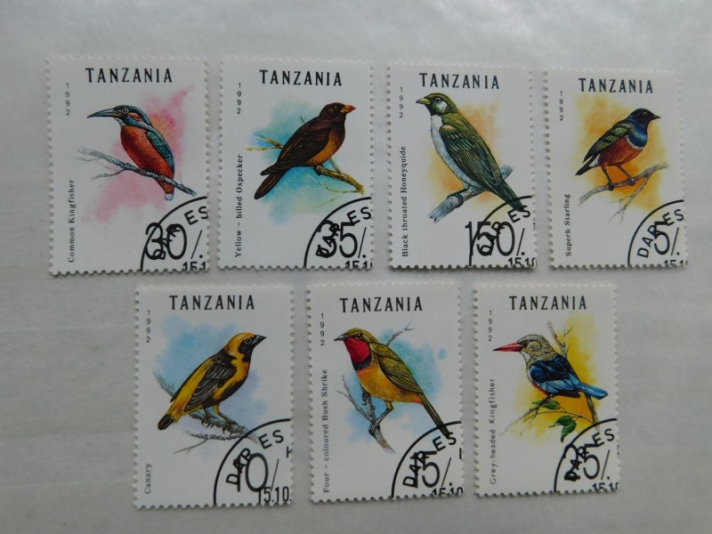 TANZANIJA 1992 KOMPLET SERIJA