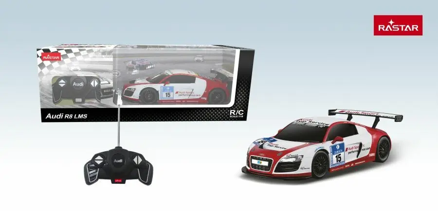 Rastar Auto na daljinsko upravljanje Audi R8 LMS Performance 53610, 1:18, Šareni