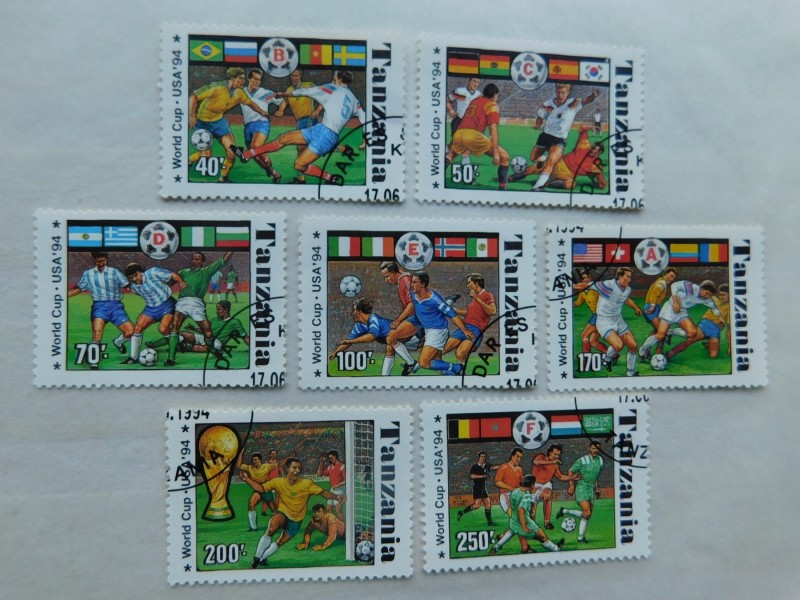 TANZANIJA 1994 KOMPLET SERIJA