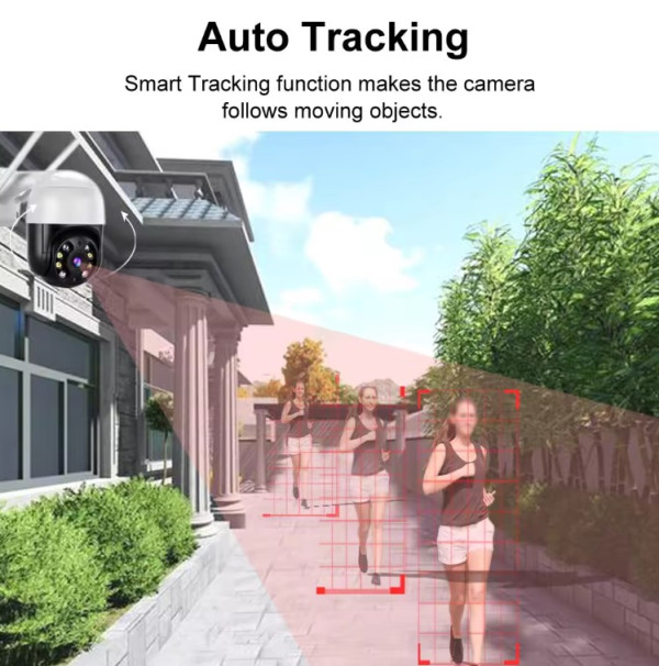 CAM-IP2MP-EP8 GMB KAMERA 2 MPIX MICROSD ICSEE XMEYE PRO TWO-WAY VOICE PTZ IP66 1.5INCH BLACK/WHITE