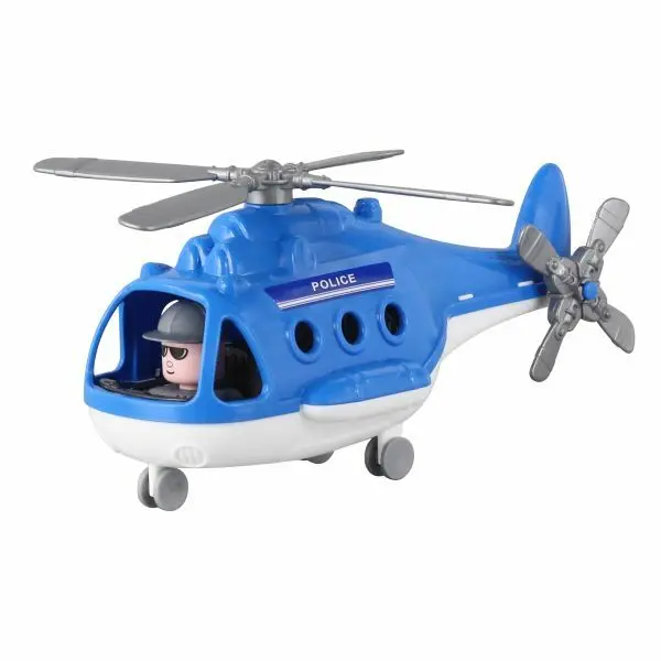 Polesie Igračka Policijski helikopter, Plavi