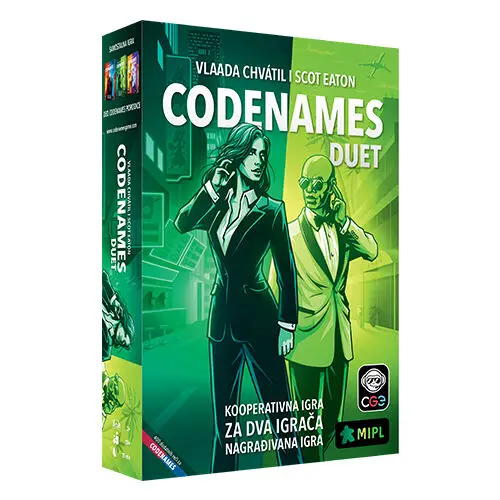 MIPL Društvena igra Codenames Duet srpsko izdanje