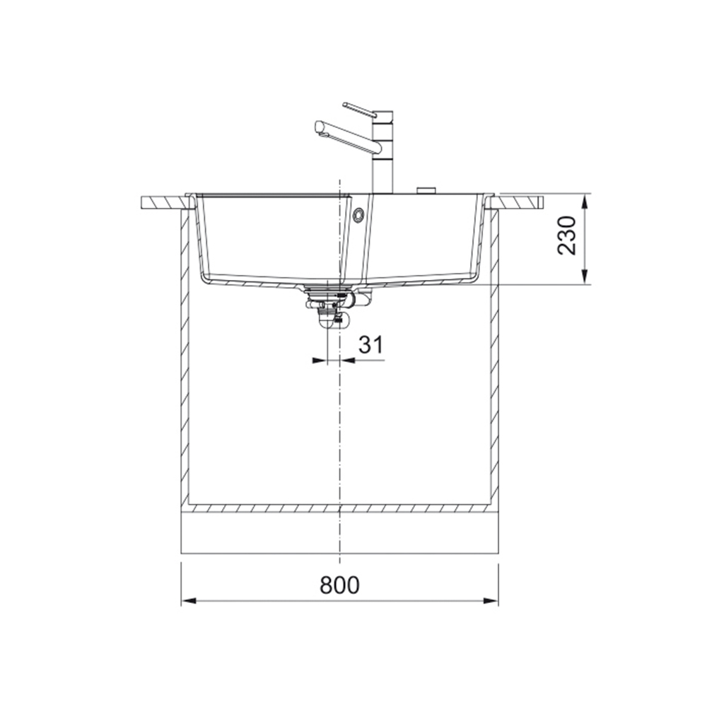 Franke sudopera UBG 610-72 114.0686.805