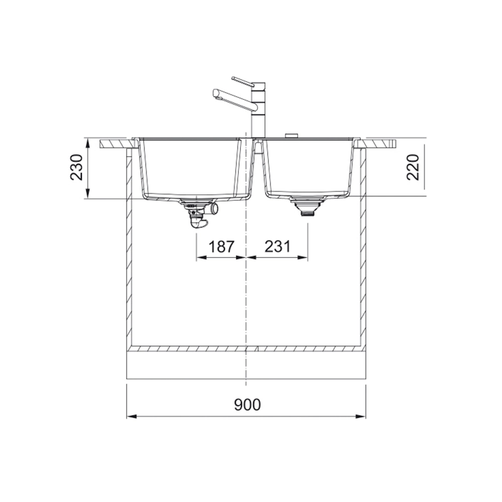 Franke sudopera UBG 620-43-34 114.0686.768