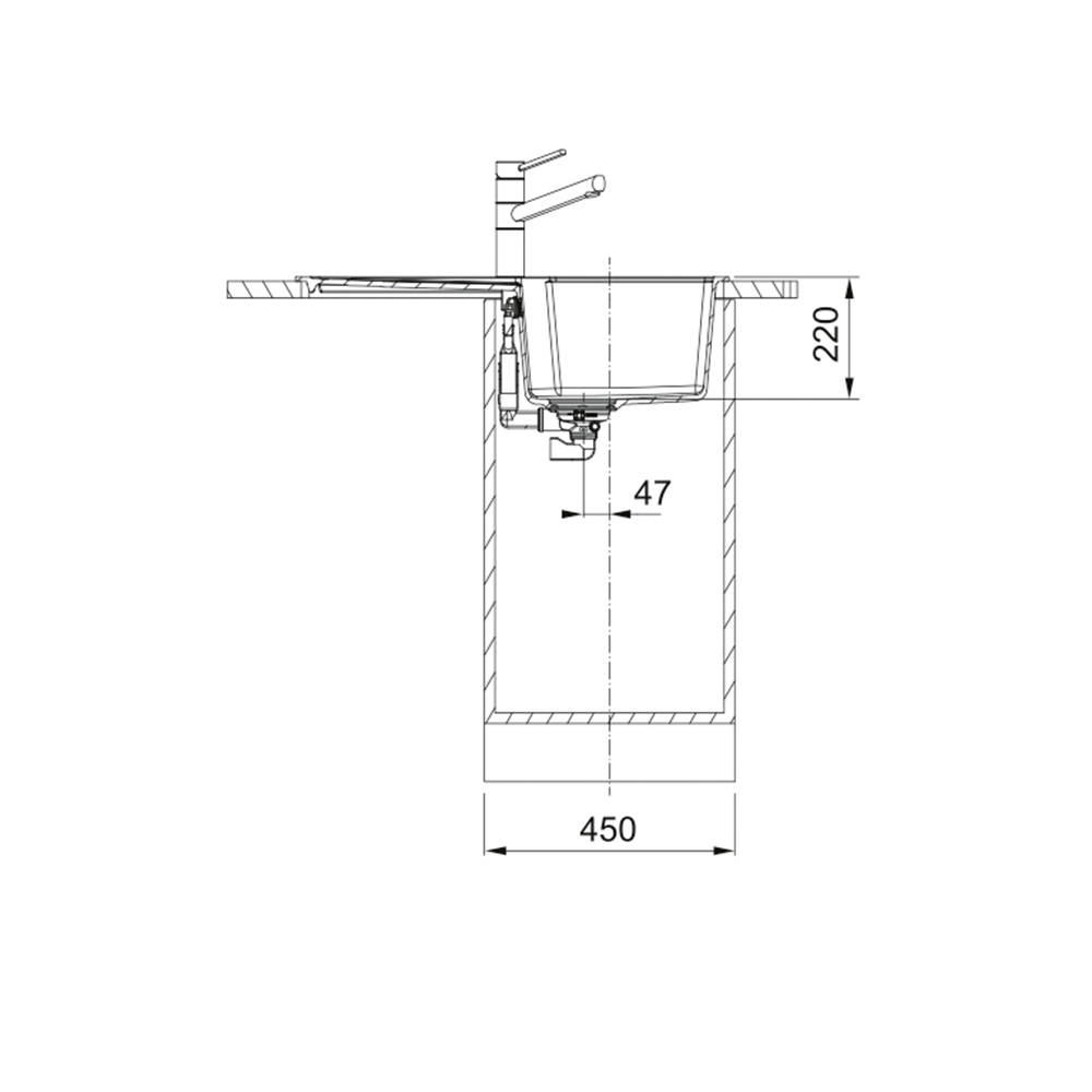 Franke sudopera UBG 611-78 A 114.0682.563