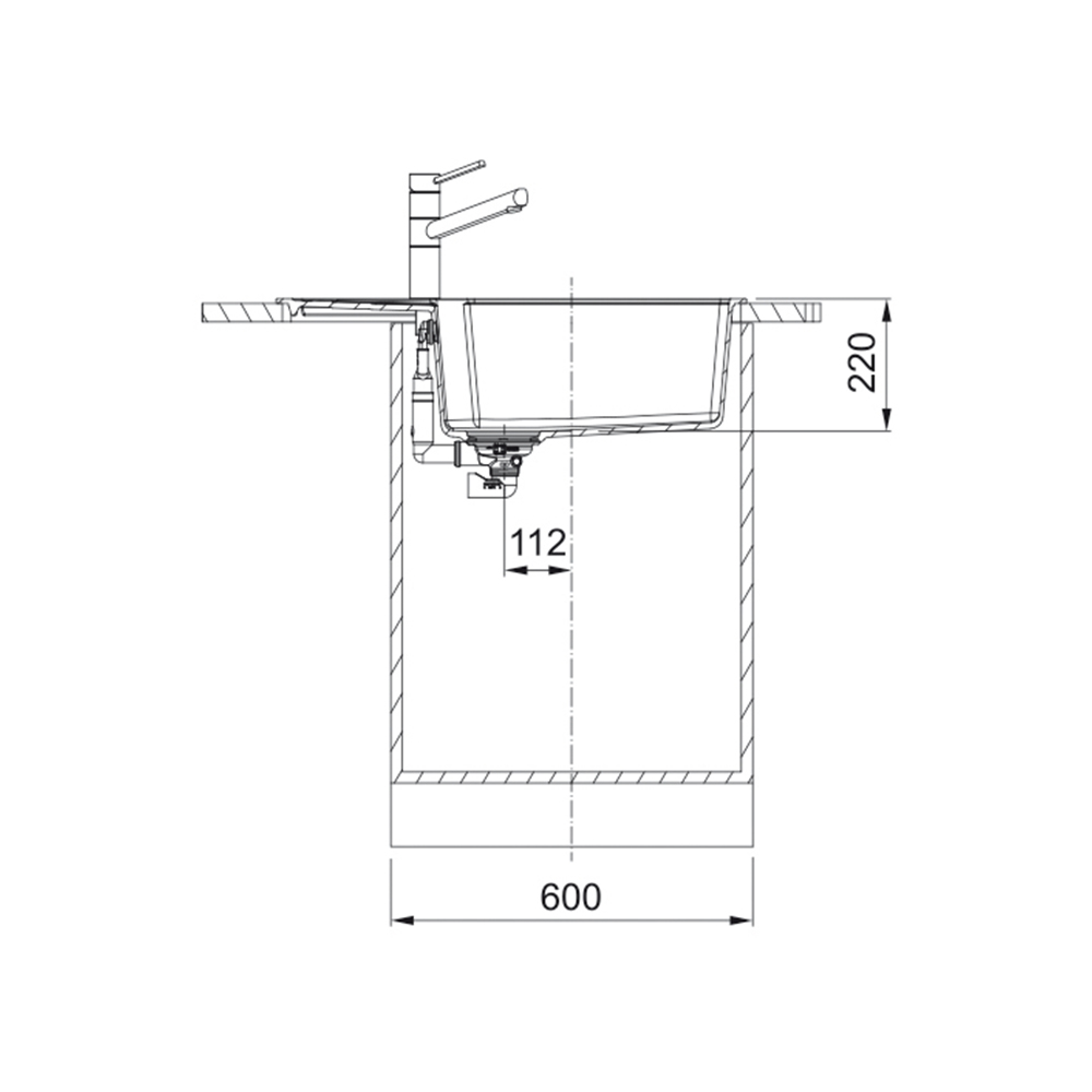 Franke sudopera UBG 611-78 XL 114.0682.565