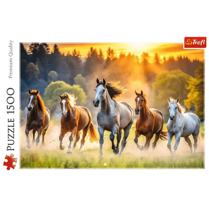 TREF LINE Puzzle Horses – 1500 delova
