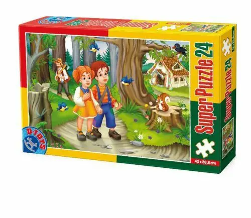 D Toys Super puzzle, 24 dela