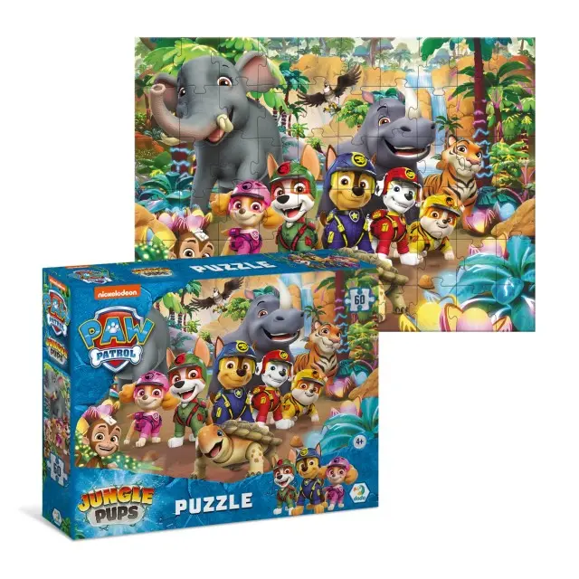 Dodo Puzzle paw patrol jungle, 60 delova