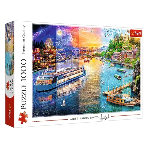 Trefl Puzzle River cruise, 1000 delova