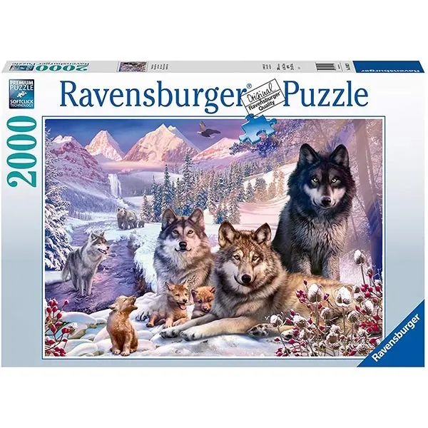 Ravensburger Puzzle Porodica vukova, 2000 delova