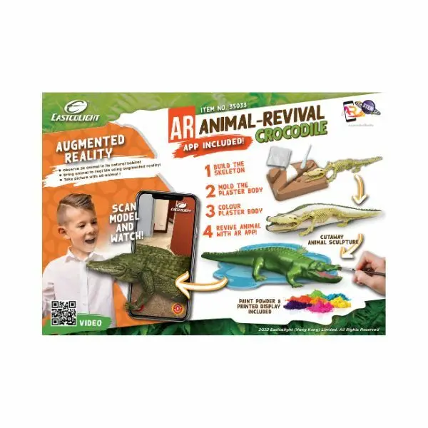 Eastcolight Kreativni set Napravi krokodila 35033
