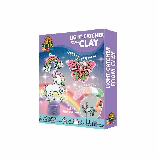 Milla Toys Kreativni set Napravi svoje led lampice Duga, jednorog i leptir
