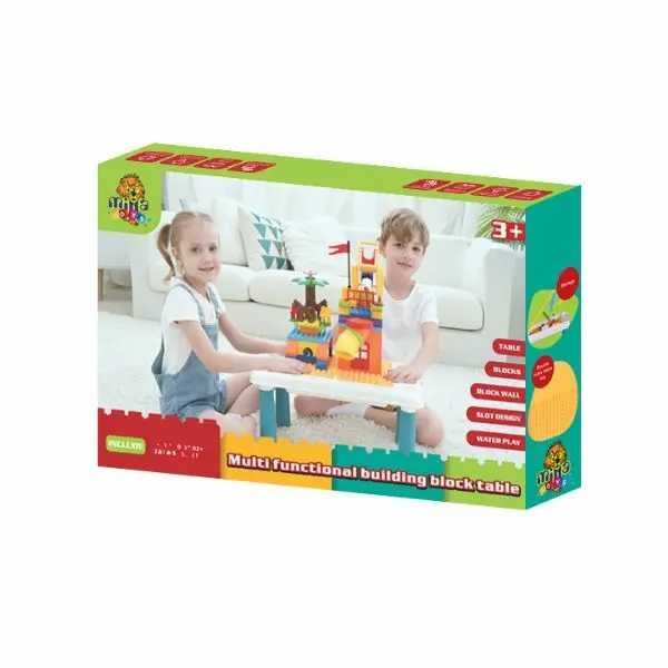 Milla Toys Set za igranje sto i kockice, 43 dela