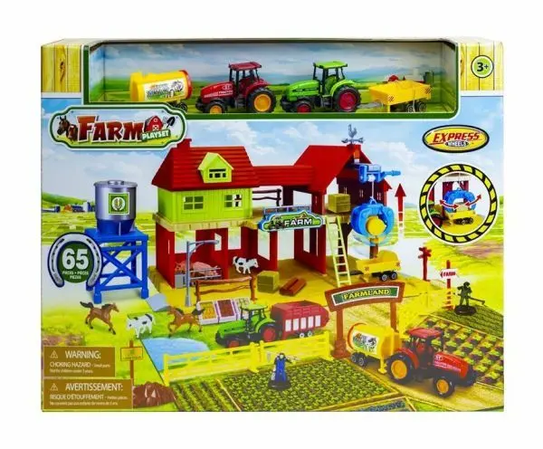 Suntoys Set Farma Express Wheels 36519, 65 delova