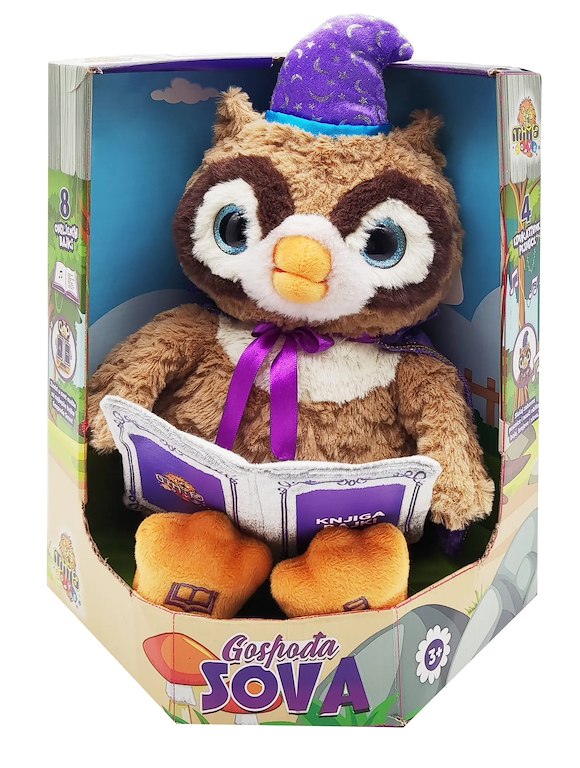 MILLA TOYS Gospođa sova
