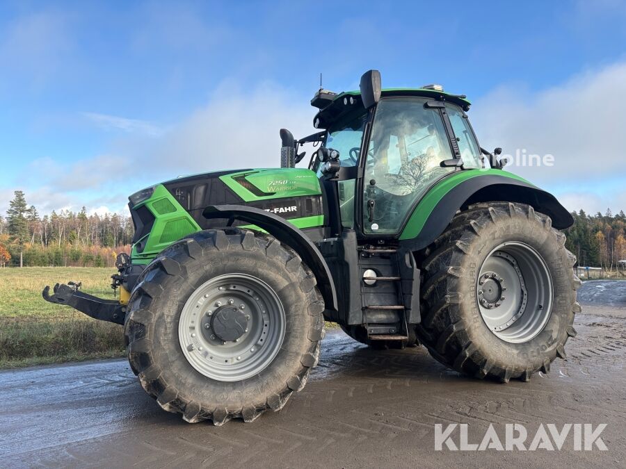 Prodaje se Deutz-Fahr 7250 Agrotron TTV Warrior traktor točkaš na aukciji