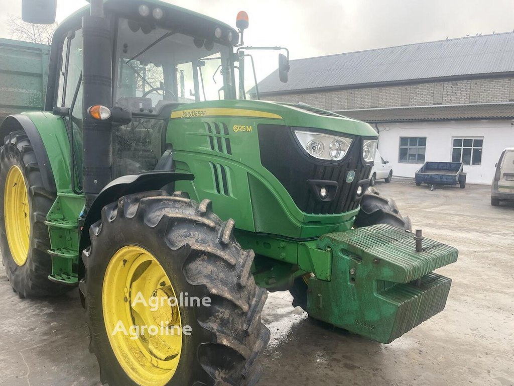John Deere 6125 M v Lizynh traktor točkaš