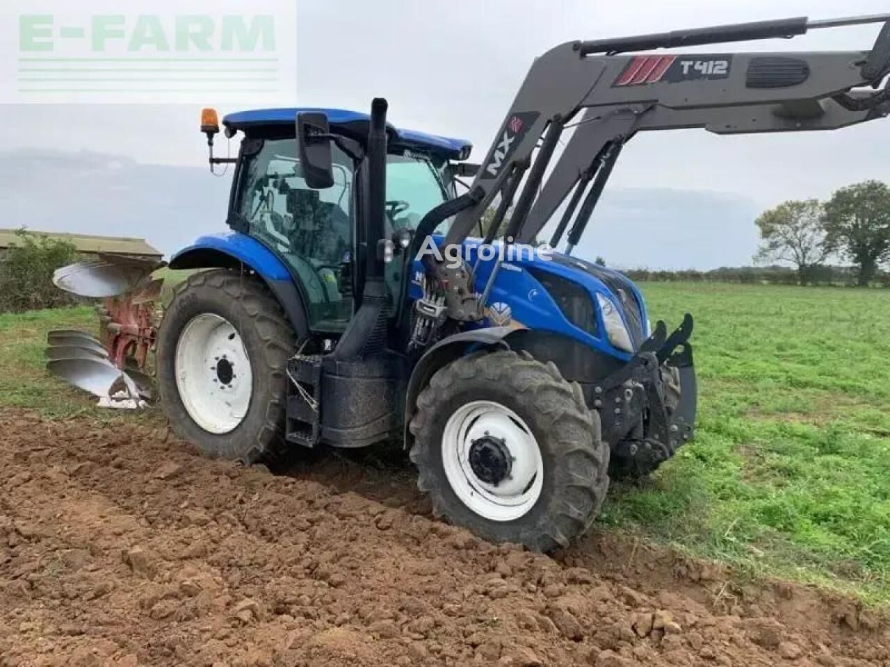 New Holland t6-155ac traktor točkaš
