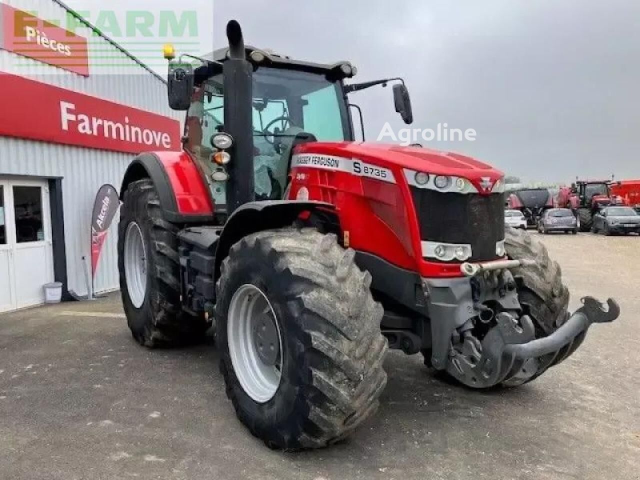 Massey Ferguson 8735s dvt exclusive traktor točkaš