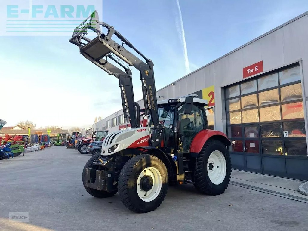 Steyr 4125 profi cvt CVT traktor točkaš