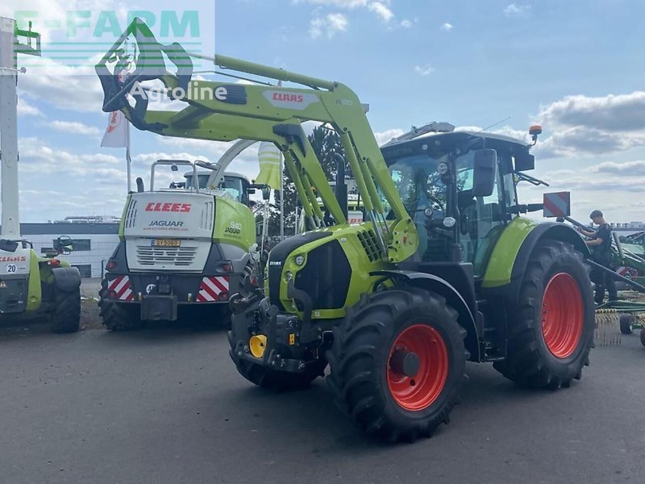 Claas arion 550 cebis hexashift vollasstattung / fl/fh/fz /gps ready traktor točkaš