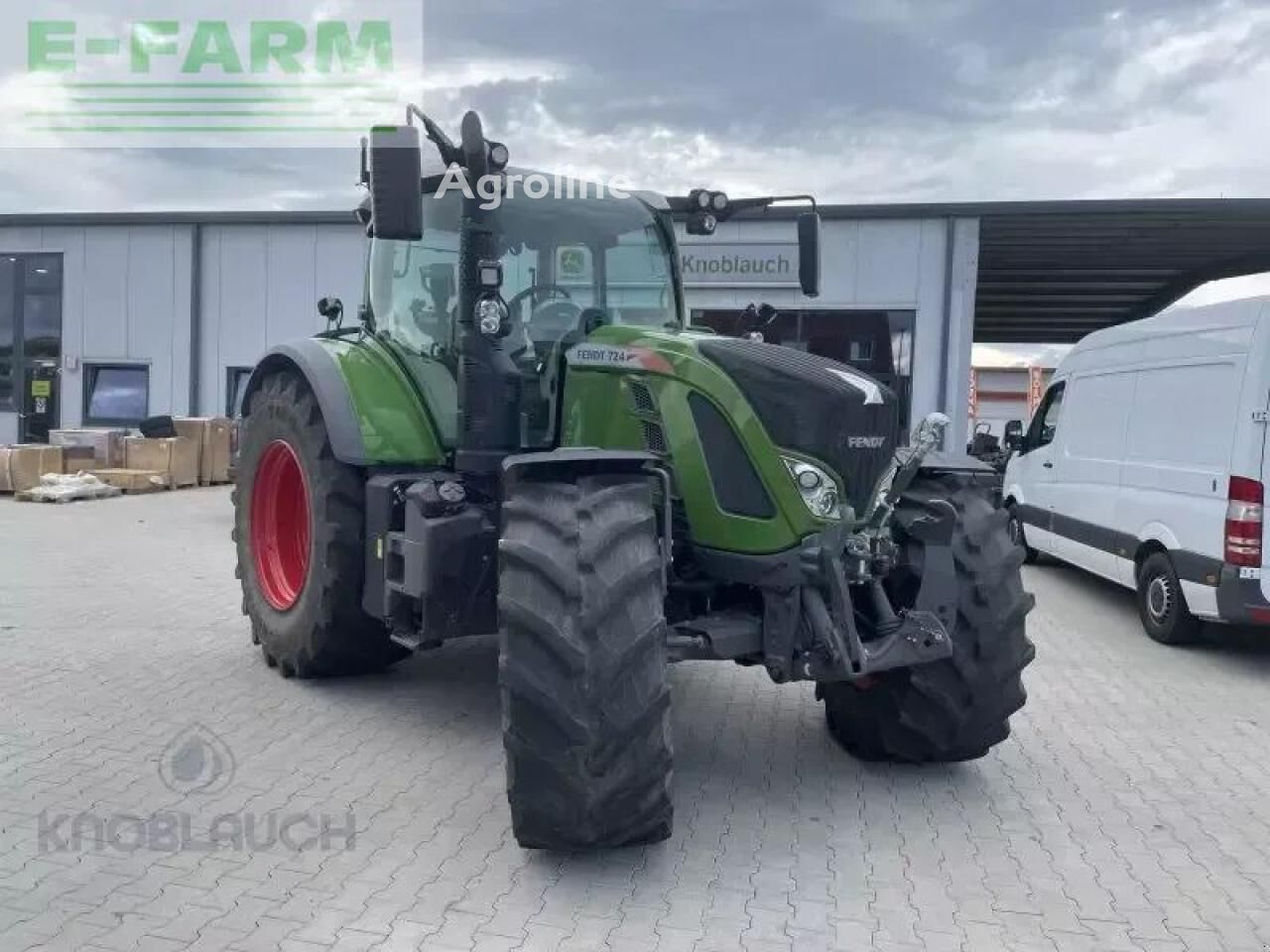 Fendt 724 vario profi Profi traktor točkaš
