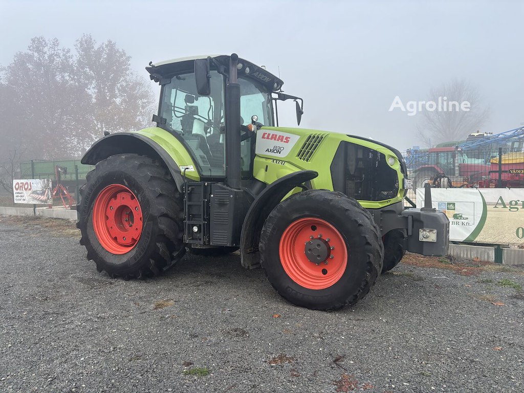 Claas Axion 830 traktor točkaš