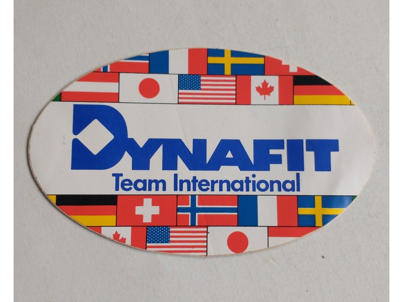 nalepnica DYNAFIT Team International