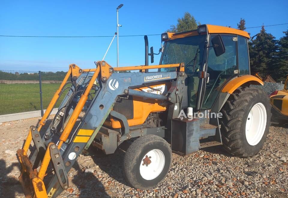 Renault Ergos z ładowaczem Faucheuxa case deutz same new holland zetor traktor točkaš