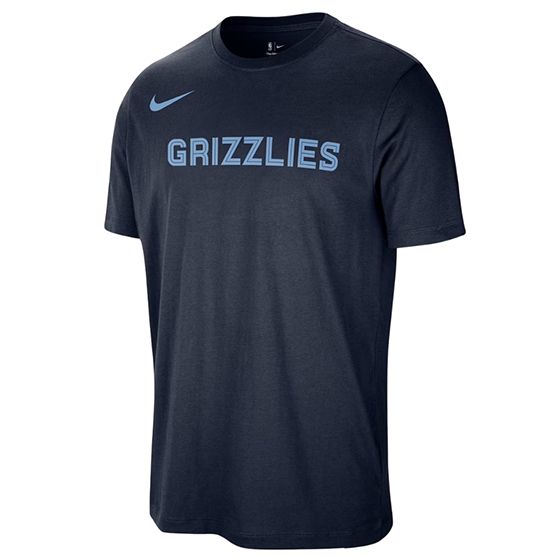 NBA MEMPHIS GRIZZLIES ESSENTIALS T-SHIRT 'COLLEGE NAVY'