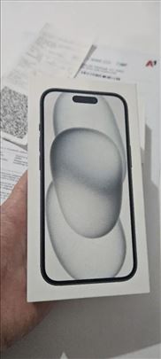 iPhone 15 5G 128gb kupljen u A1 Nov Vakum pakovanj