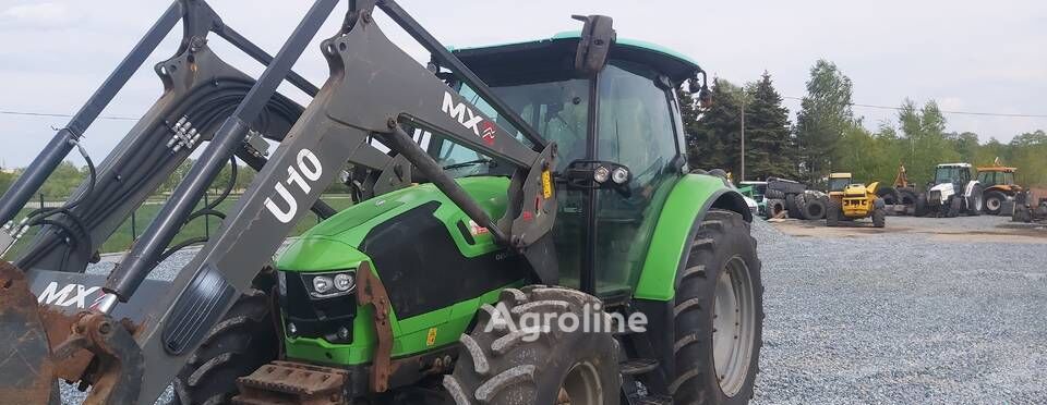 Deutz fachr 5120 z ladowaczem Mailleuxa jak zetor case same claas mass traktor točkaš