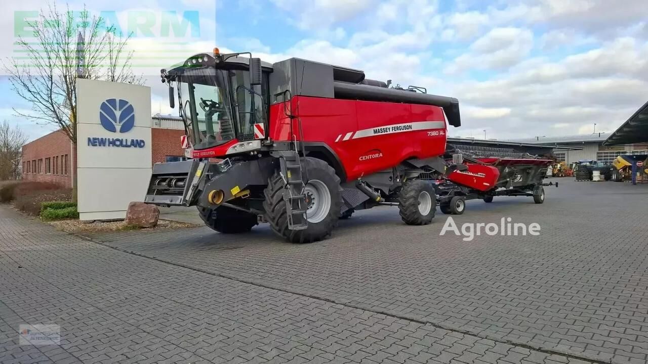 Massey Ferguson mf 7380 centora al kombajn za žito