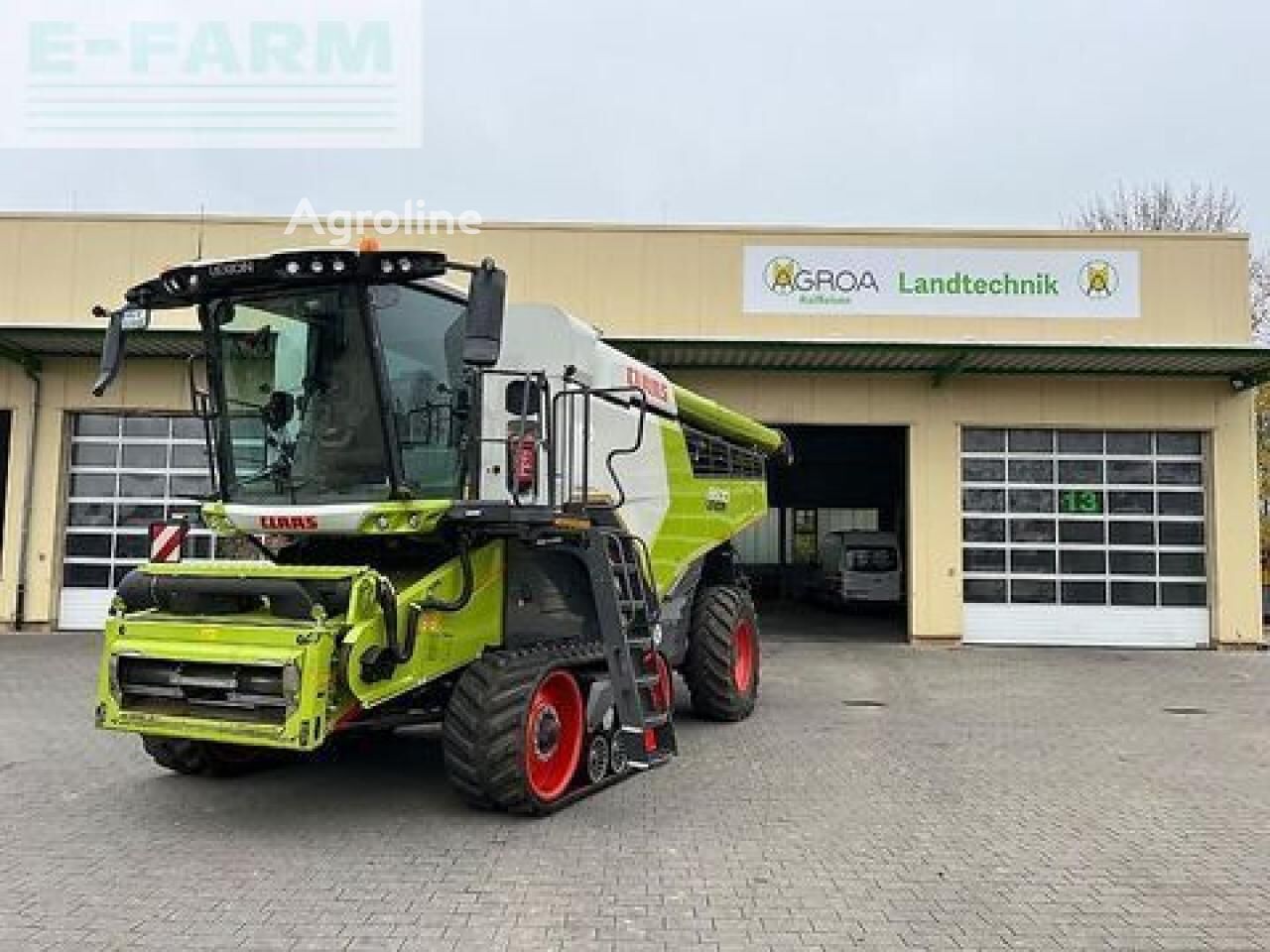 Claas lexion 8600 terra trac kombajn za žito