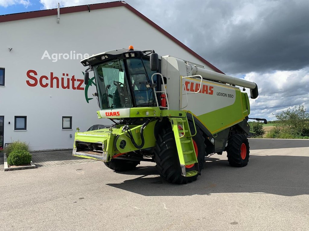 Claas Lexion 550 mit Schneidwerk V660, 3D und Klimaautomatik, gepflegt kombajn za žito