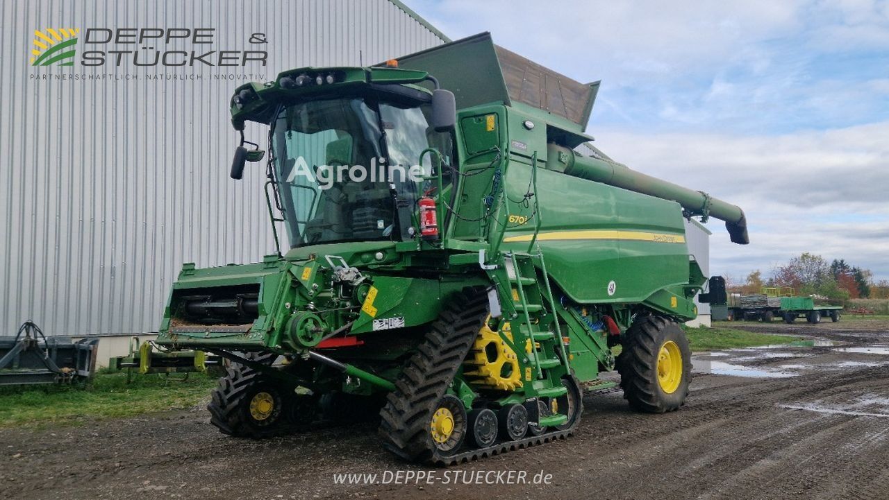 John Deere T670 Raupe mit RD30F, SWW, PGPP kombajn za žito