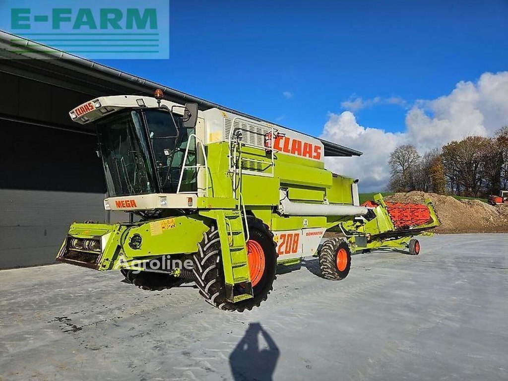 Claas mega 208 "gepflegte maschine" inzahlungnahme möglich kombajn za žito