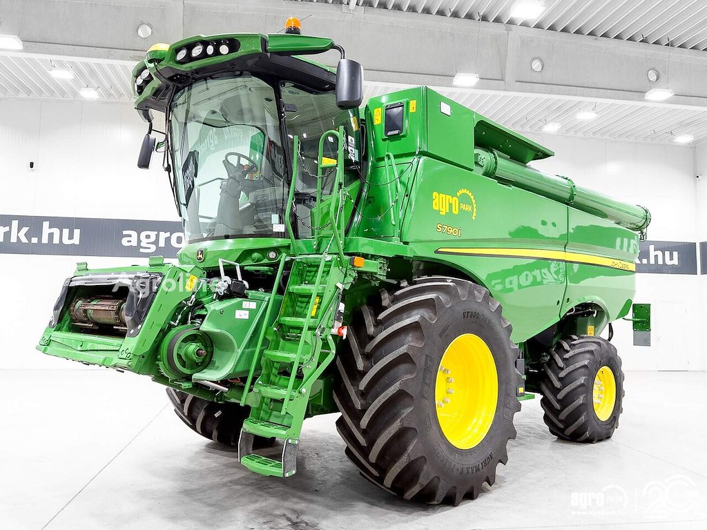 John Deere S790i 4WD rotor combine, SF6000 AutoTrac, 202 kW drive, 800/70R3 kombajn za žito